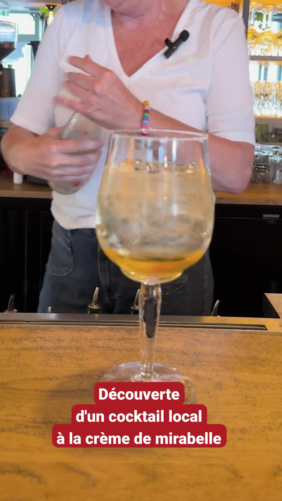 Vittel : un cocktail local à la crème de mirabelle