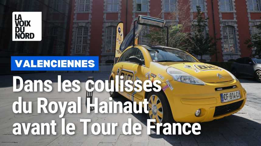 Tour de France : dans les coulisses du Royal Hainaut avant l'arrivée de l'équipe de Tadej ...