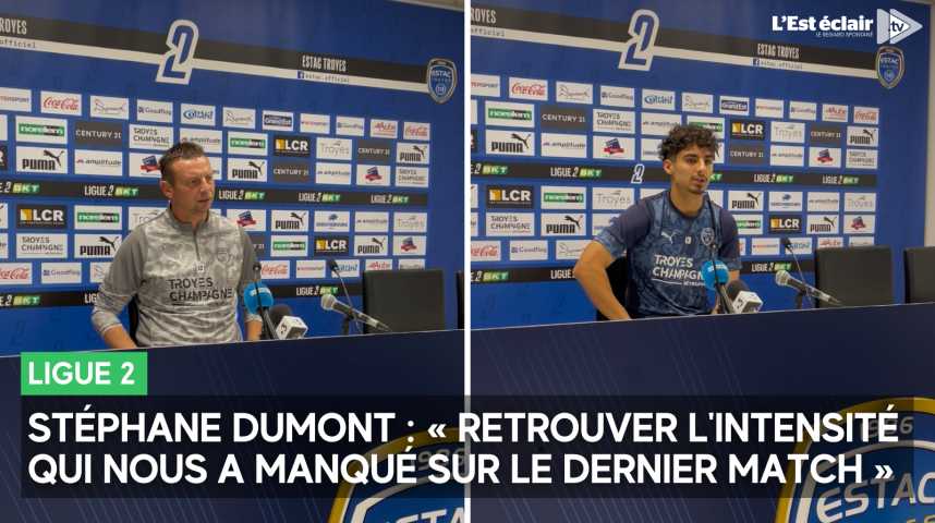 Vidéos : Stéphane Dumont : « Retrouver l'intensité qui nous a manqué ...