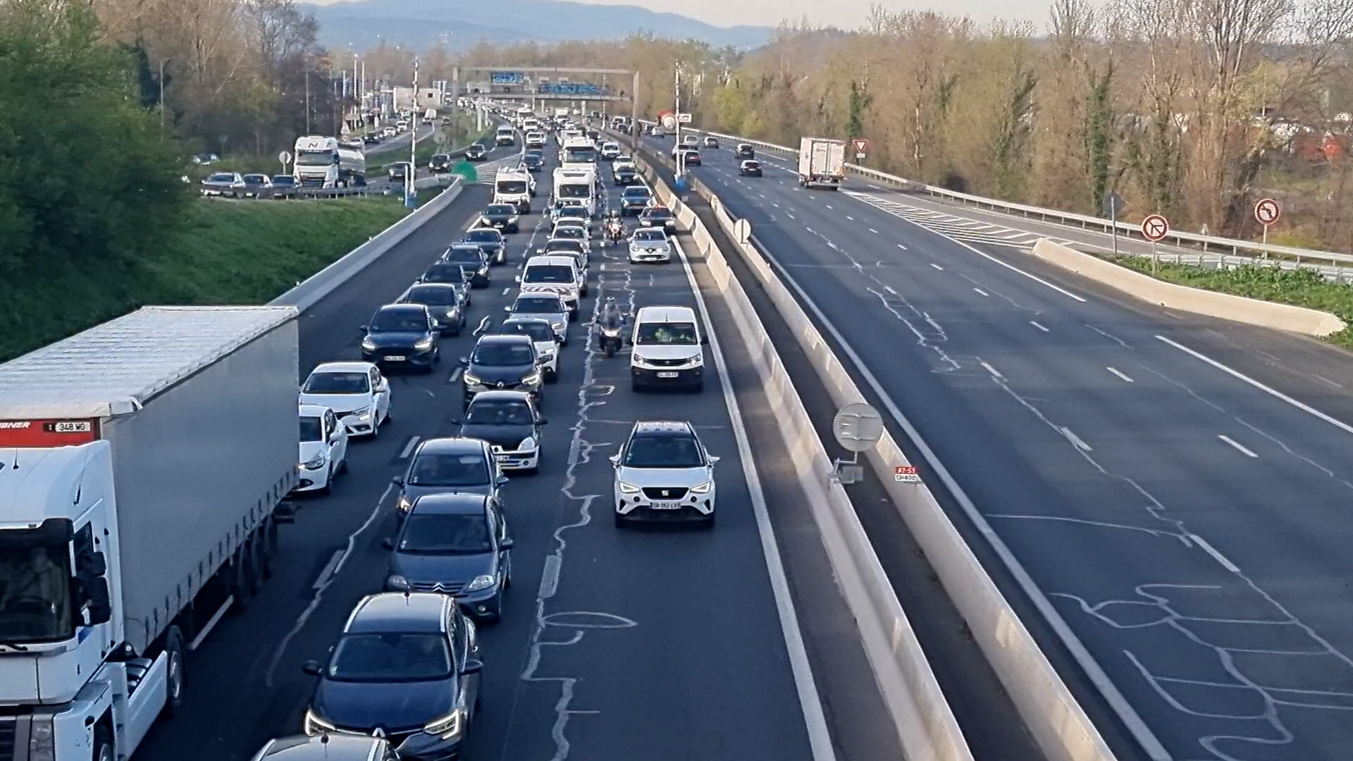 La galère pour entrer dans Lyon via l’A7 bientôt terminée