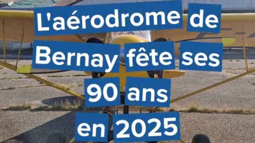 Vidéos : L’aérodrome de Bernay fête ses 90 ans en 2025 - Paris Normandie