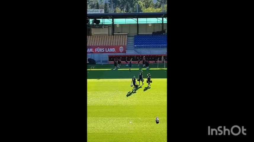 ️ L'arrivée et l'entraînement des Diables rouges au Liechtenstein ...