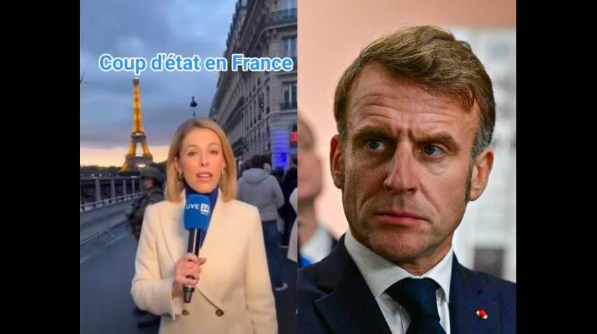 Une vidéo IA d’un faux coup d'État en France provoque la colère d ...