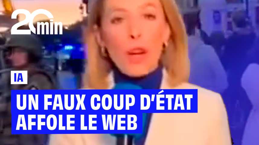 Vidéos : Une vidéo annonçant un faux coup d'État en France fait réagir ...