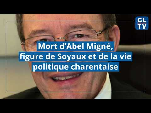 Mort d’Abel Migné, figure de Soyaux et de la vie politique charentaise ...