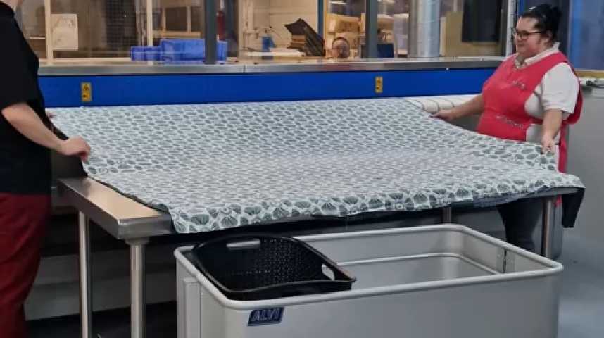 Vidéos : Création d'un sevice de blanchisserie à l'Esat de Pendé ...