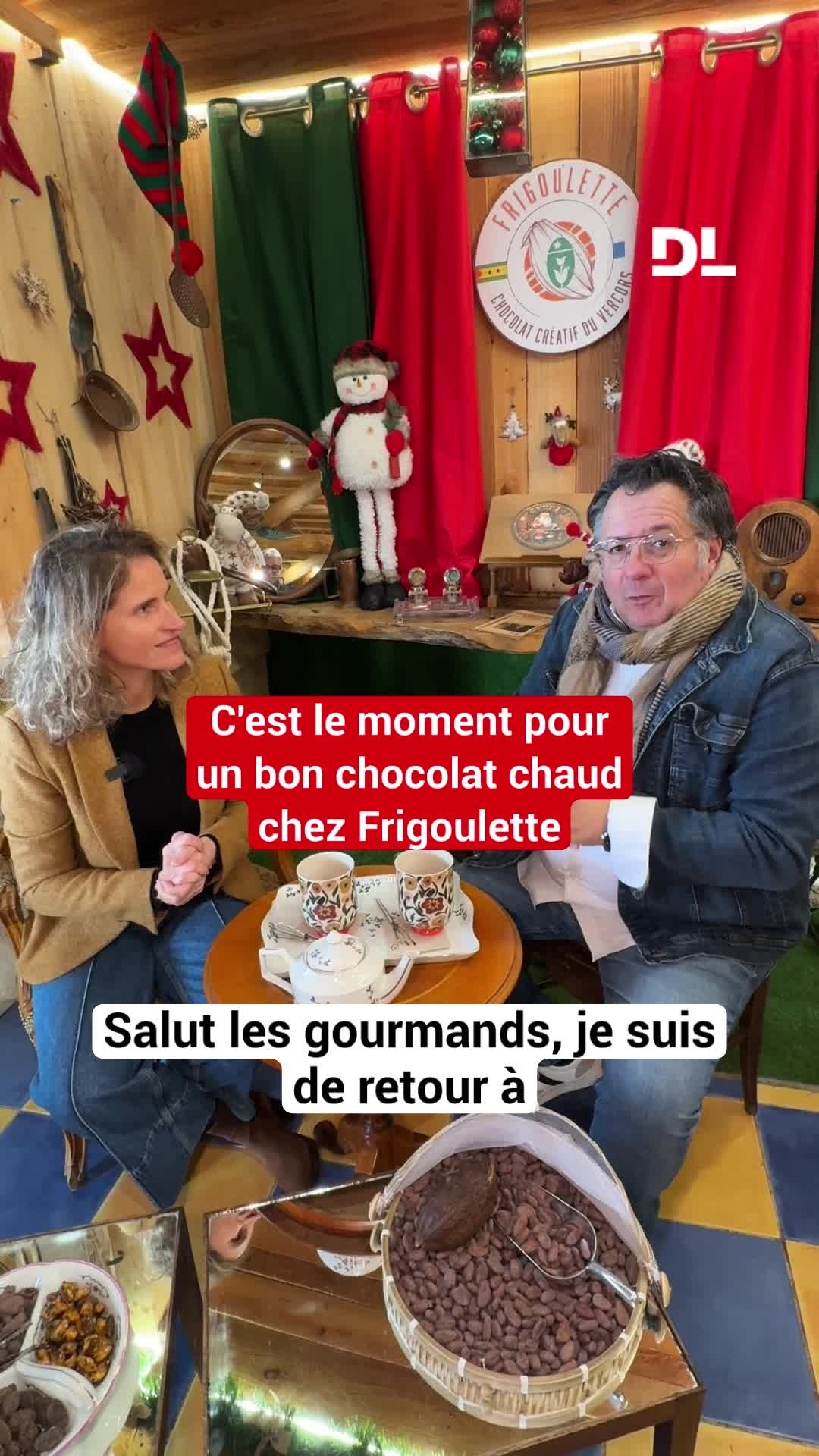 C’est le moment pour un bon chocolat chaud chez Frigoulette