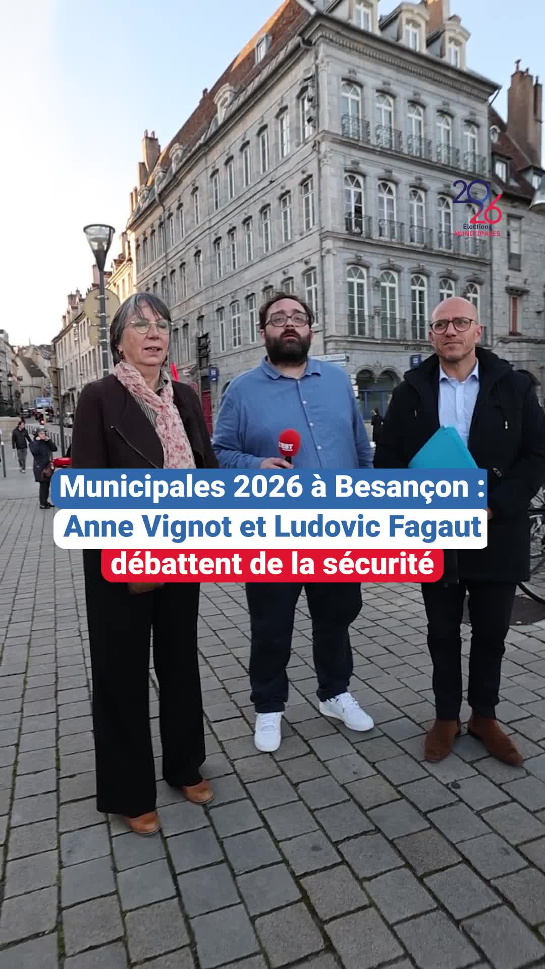 Municipales 2026 à Besançon : sécurité, débat de l’entre-deux-tours ...