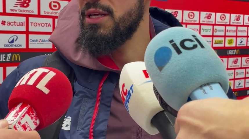 Réaction de Nabil Bentaleb après la défaite du LOSC face à Rennes - La ...