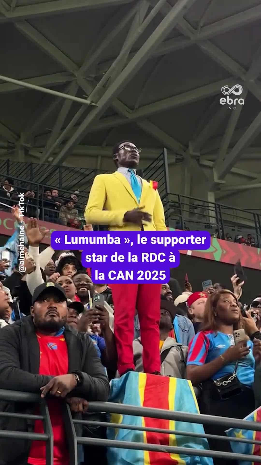 « Lumumba », le supporter star de la RDC à la CAN 2025