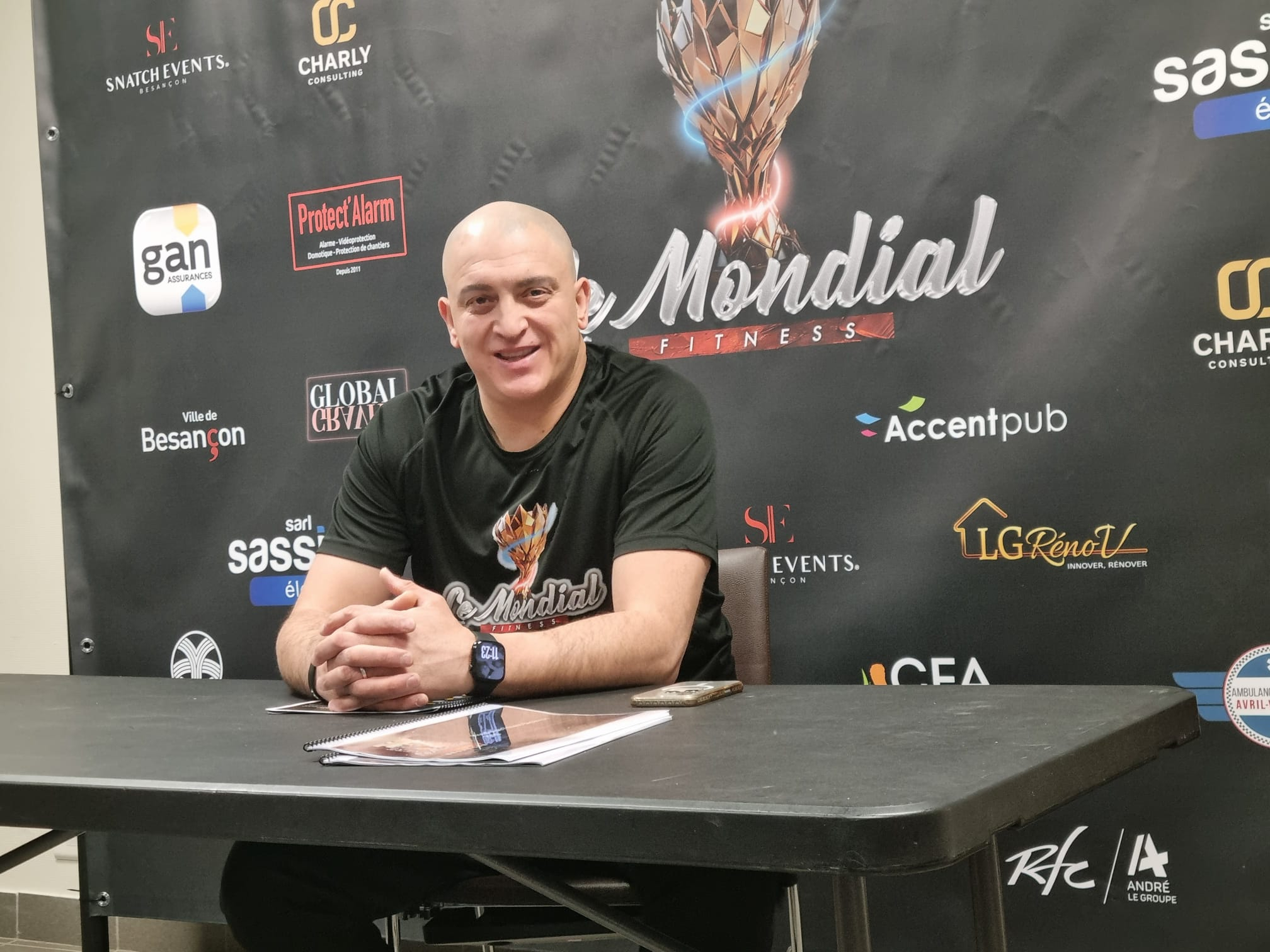 Anis Zouari : "Faire de Besançon le centre international du fitness"