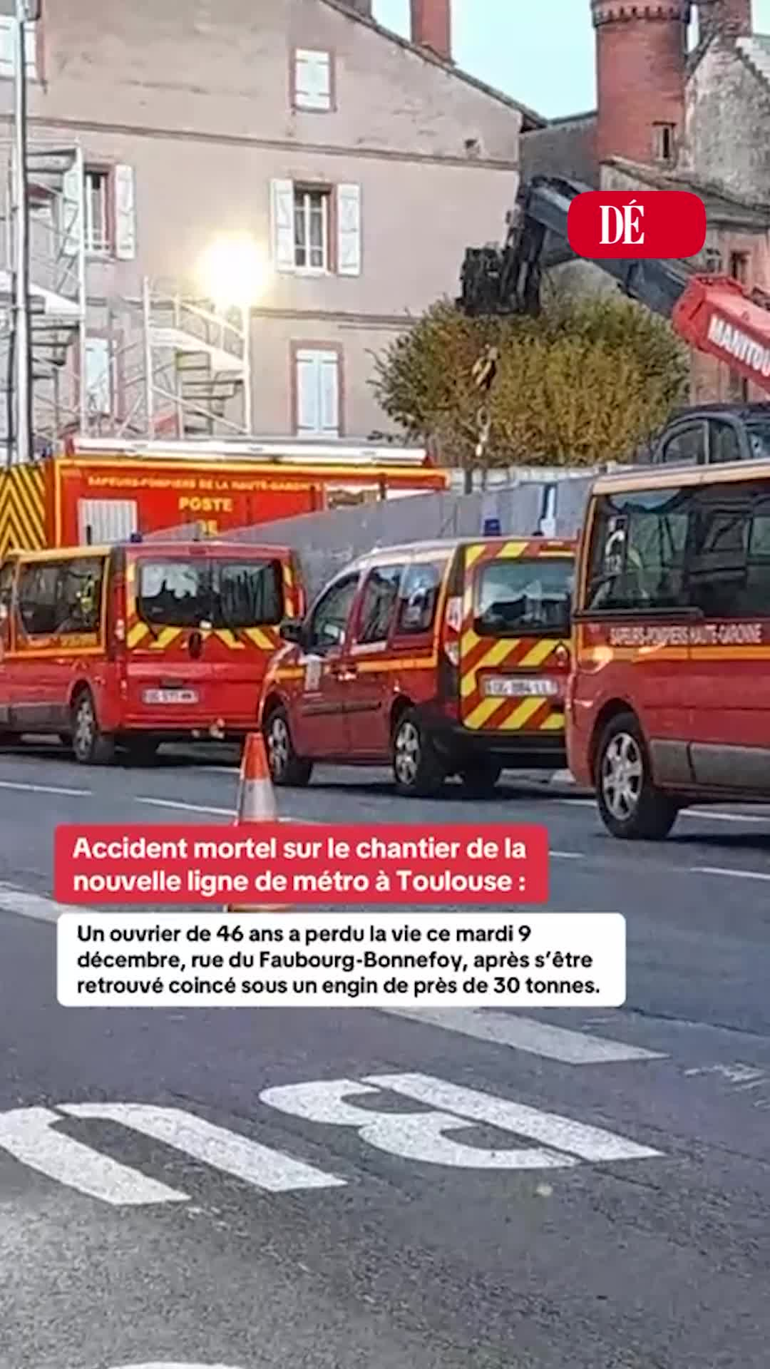 INFO LA DEPECHE. Accident mortel sur le chantier de la nouvelle ligne ...