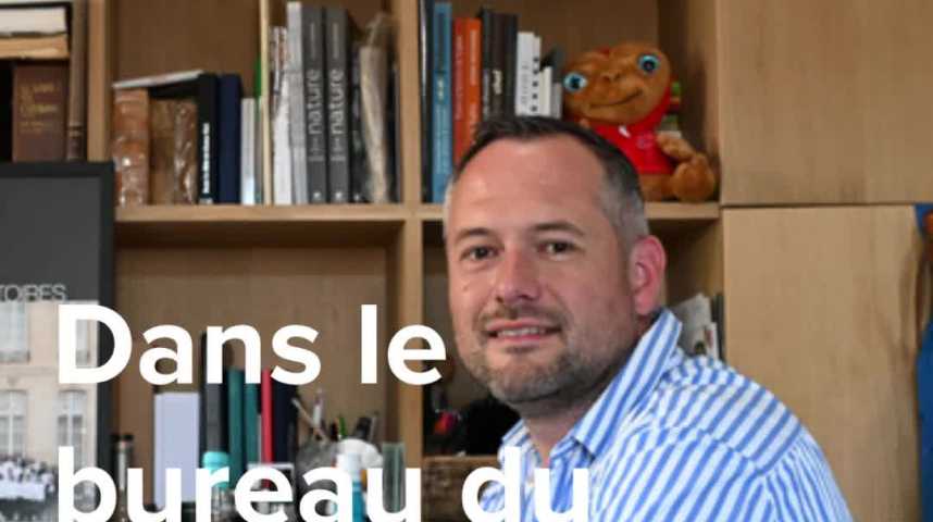 Vidéos : Dans le bureau du chef étoilé David Gallienne - Paris Normandie